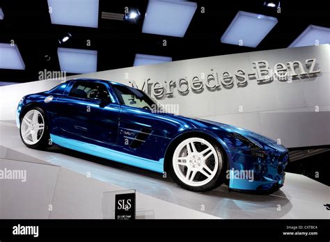 Mercedes Benz Sls Amgelectric Drive Zero Emission Paris Motor Show