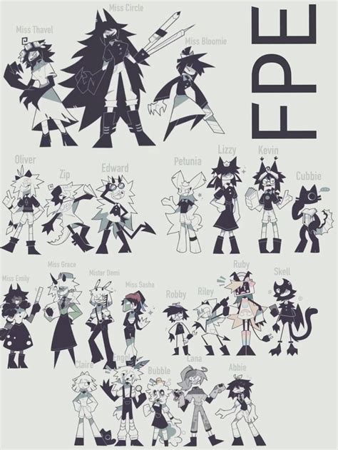 Fpe Fundamental Paper Education In 2024 Cute Drawings Character Design Easy Drawings