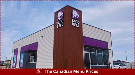Taco Bell Menu Prices In Canada 2025