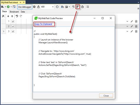 Generate Unit Test Test Studio Dev Documentation Progress Telerik Teststudio Dev