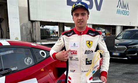Il Pilota Pietrasantino Alex Bacci Vince Sul Circuito Del Paul Ricard