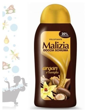 MALIZIA Sprchová pěna Argan & Vanilla 300 ml
