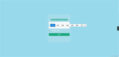 车辆违章管理系统源码开题 Csdn博客