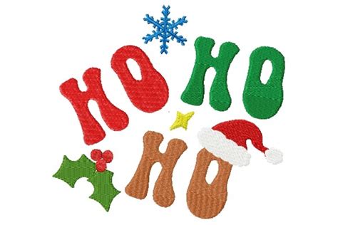 Ho Ho Ho Santa Hat · Creative Fabrica