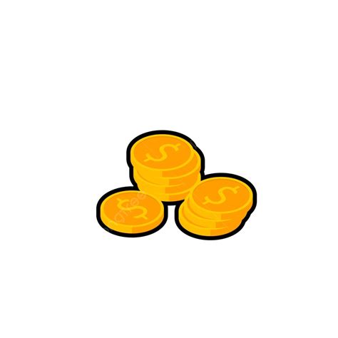 Gold Coins Stack Golden Vector Increase Vector Golden Vector