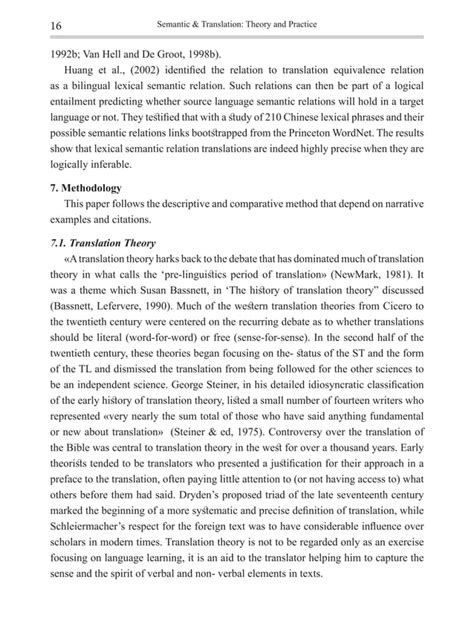 Translation And Semanticspdf