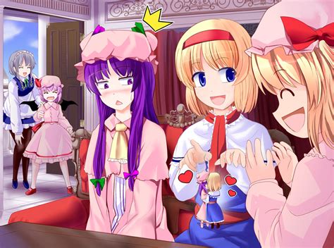 Safebooru 5girls A Aaaaaaaaaaw Alice Margatroid Ascot Blonde