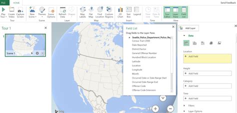 create a heatmap from a large data set using excel s power maps excel