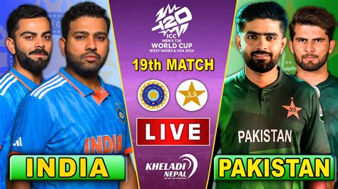 India Vs Pakistan Cricket Match 19th Match T20 Wc 2024 Ind Vs