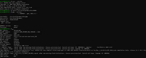 Error When Running Mdrun With Gpu User Discussions GROMACS Forums