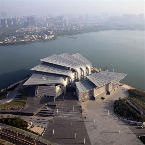 parametricarchitecture on linkedin wuxi grand theatre by pes