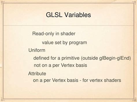Ppt Opengl Shaders Powerpoint Presentation Free Download Id5178626