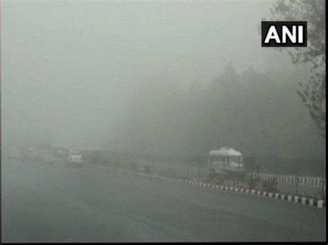 Dense Fog Poor Visibility Disrupts Flight Operations At Delhi Airport