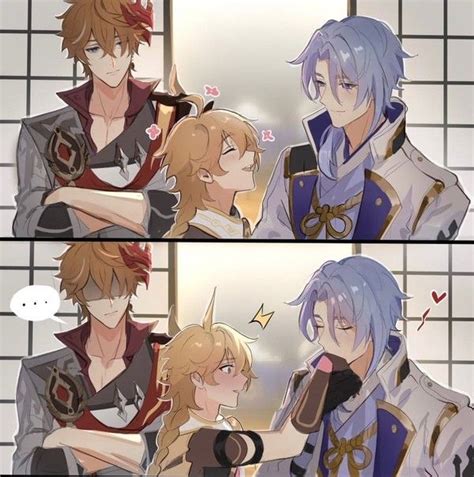 Pin By On Genshin Impact Anime Funny Anime Dancing Ayato