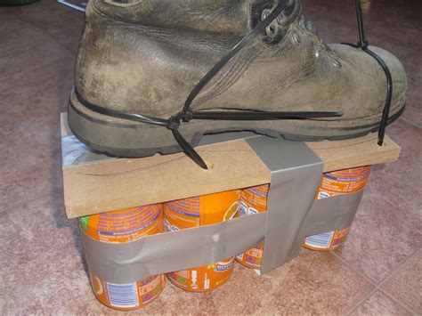 Rap Heal Arts And Engineering Can Boots Diy Anti Mine Protection