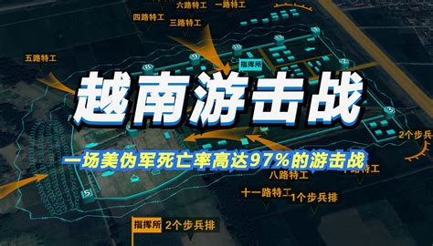越南游击战 越军是如何以少胜多 暴揍美伪军 沙盘上的战争 沙盘上的战争 哔哩哔哩视频