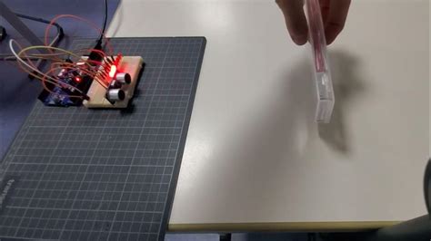 Controlling Multiple Leds Using Distance Sensor Youtube