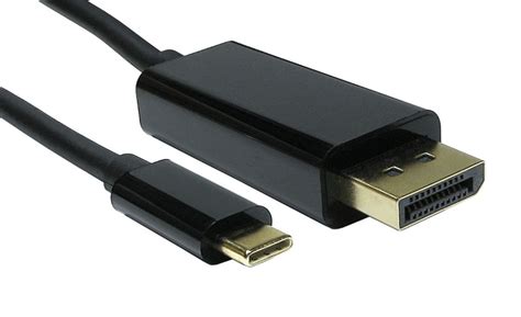 RS PRO Male DisplayPort To Male USB C Display Port Cable K M RS Components Indonesia