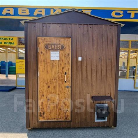 Готовая баня 2 х 2 м, новый, под заказ во Владивостоке