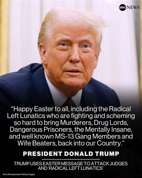 President Trump Delivered An Easter Message On His Social Media