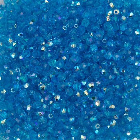 Koraliki Czeskie Kulki 3mm Fasetowane Dk SZGBKF03 KO X60040 Manzuko