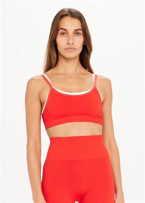 Form Seamless Kelsey Bra In Chilli The Upside