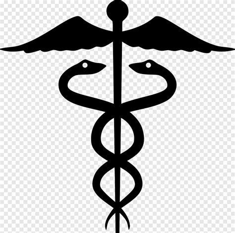 헤르메스 의학 신화의 Asclepius 지팡이 다른 사람 대칭 Png Pngegg