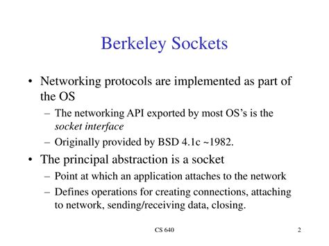 Ppt Unix Sockets Powerpoint Presentation Free Download Id9466772