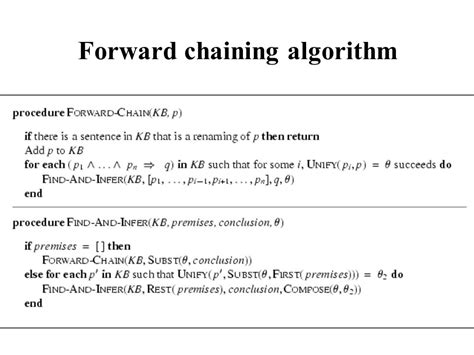 logical inference 2 rule based reasoning ppt video online download