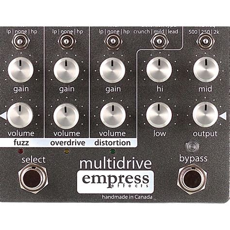 Empress Effects Multidrive Overdrive Guitar Effects Pedal Guitar Center