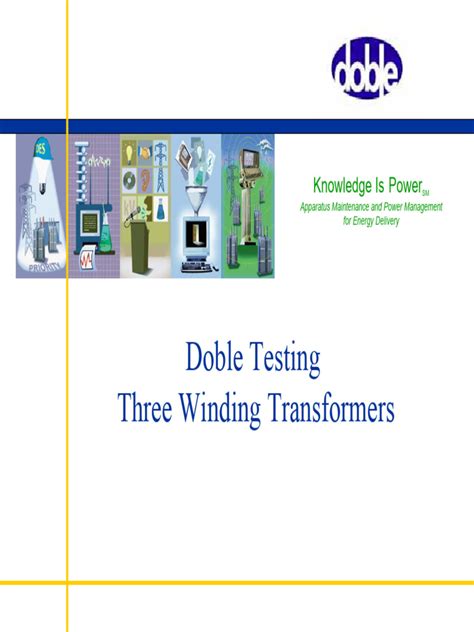 3 Winding Transformer Long Pdf Transformer Insulator Electricity