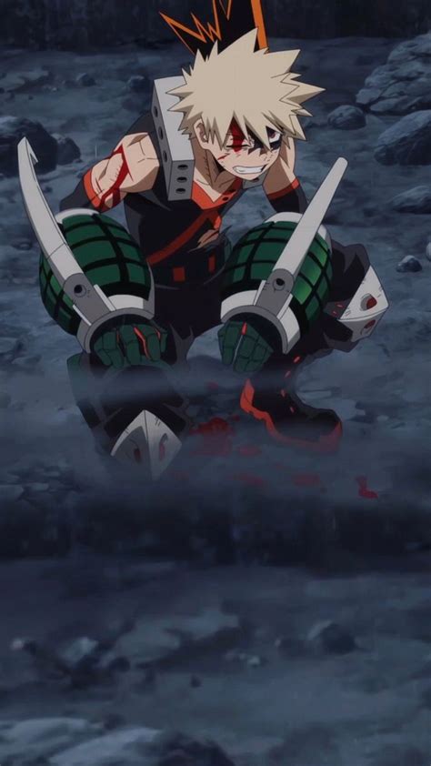 💥katsuki Bakugo Dynamight” Aesthetic Wallpaper💥 Personajes De Anime