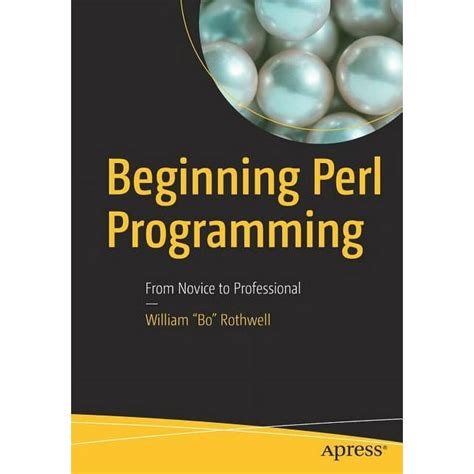 beginning perl programming from novice to professional paperback