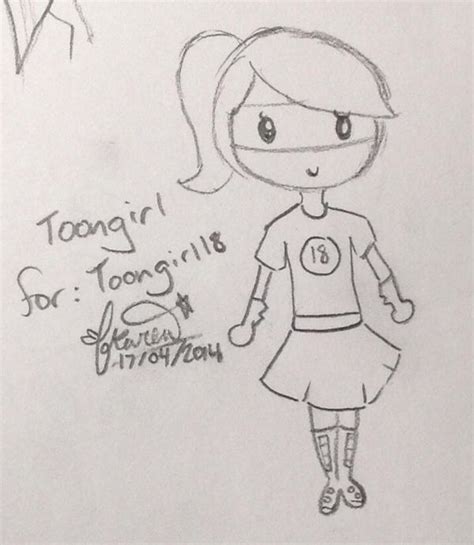Toongirl By Fuzzybunnie Bun On Deviantart
