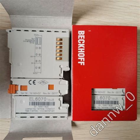 New In Box Original Beckhoff El6070 Module El6070 1648 Ebay