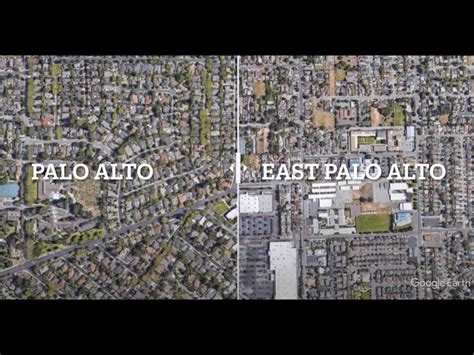 Map Of East Palo Alto California East Of Palo Altos Eden Race And