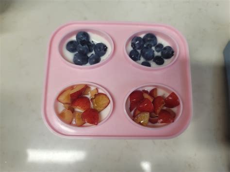 유아 간식 어린이 간식 과일아이스크림 만들기