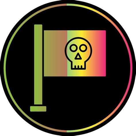 Pirate Flag Glyph Due Color Icon 39146109 Vector Art At Vecteezy