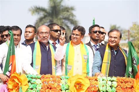 Tripura Poll Results Early Trends Bjp Crosses Halfway Mark
