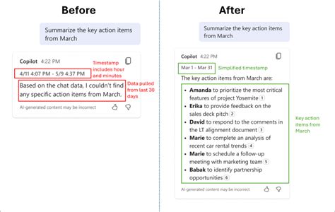 M Changelog Updated Microsoft Copilot In Microsoft Teams Improved Time Based Responses In