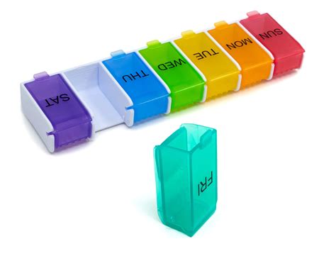 Amazing Detachable Pill Organizer For TouristSecrets