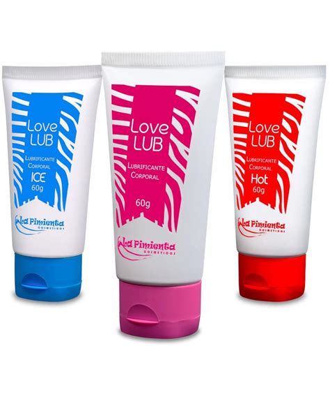 Lubrificante Love Lub Neutro Hot E Ice 60g La Pimienta Gel