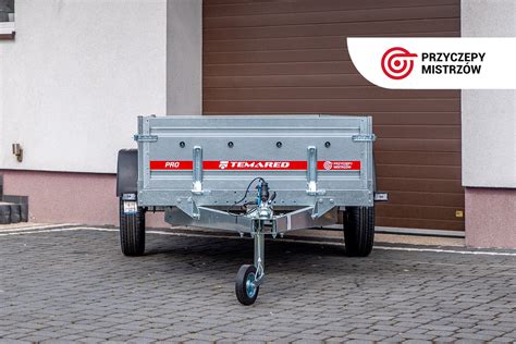 Przyczepa Jednoosiowa Temared Pro 2612 Przyczepy Mistrzów