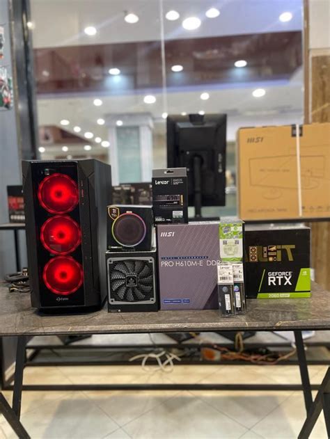 کیس کامپیوتر گیمینگ نسل 12 با Rtx2060super رایانه رومیزی مشهد، راهنمایی
