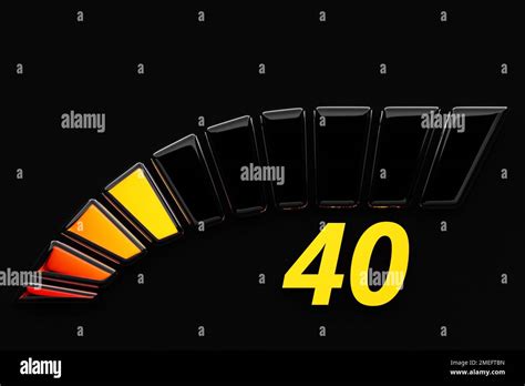 3d Illustration Of Measuring Speed Icon Colorful Speedometer Icon Speedometer Pointer Points