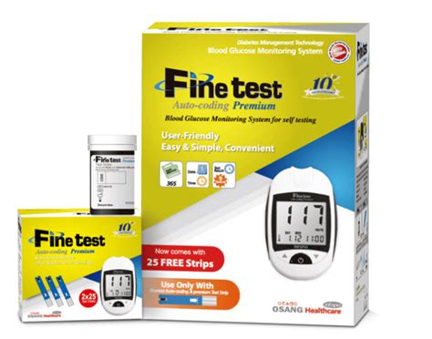 Finetest Auto Coding Premium Glucose Meter New Design