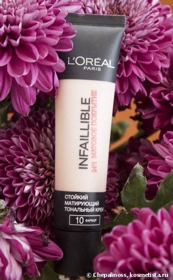 L'Oreal Infallible "24ч Матовое Покрытие" - Стойкий Матирующий ...