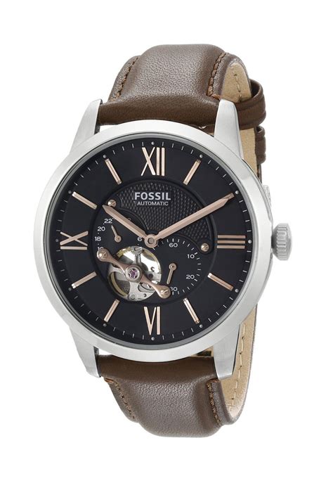 Fossil Кафяв автоматичен часовник Emag Bg