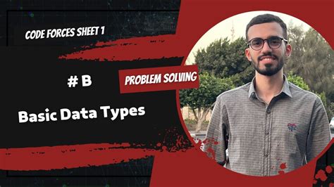 Sheet 1 Problem Basic Data Types YouTube