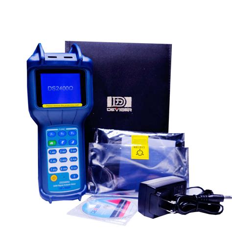 High Efficiency Ftth Ds2400q Color Screen Dvb C Qam Analyzer For